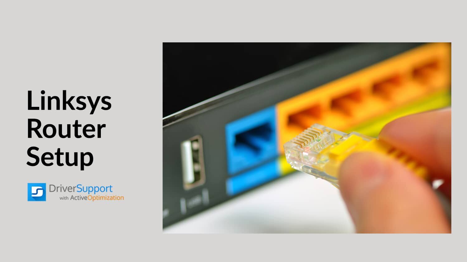 How To Setup Your Linksys Brand New Router Driver Support